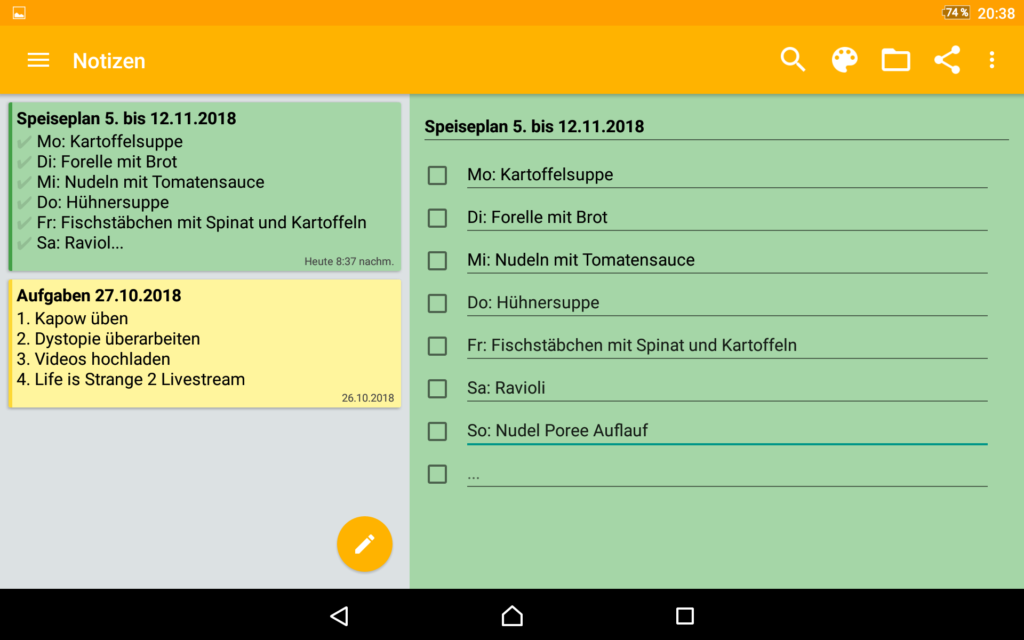 Notiz-App Denkzettel im Kurztest - Android News